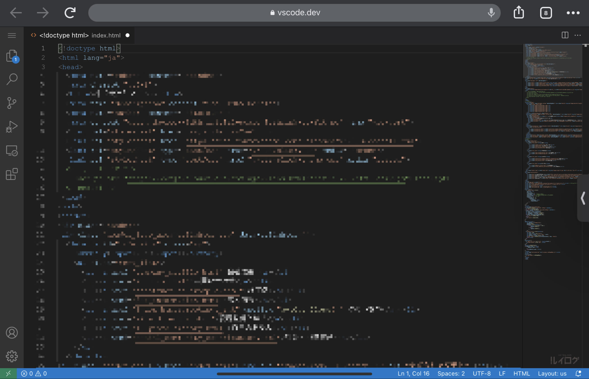 Visual Sutudio Code for Web はiPadやChromebookでもブラウザーで使える！